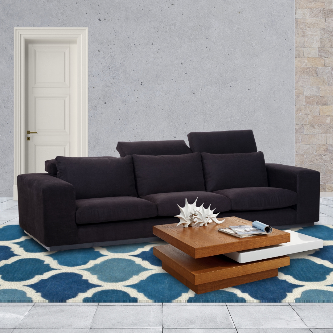 Enzo (Fabric – 3 Seater) – MOTANI